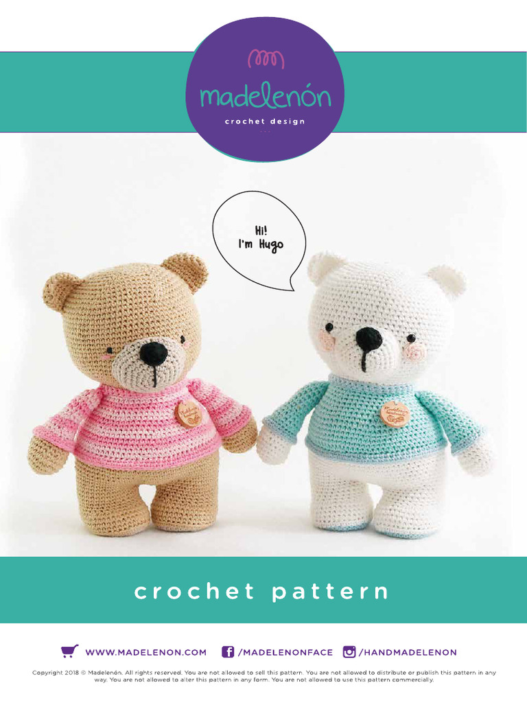 Hugo Bear Base Pattern20 | PDF