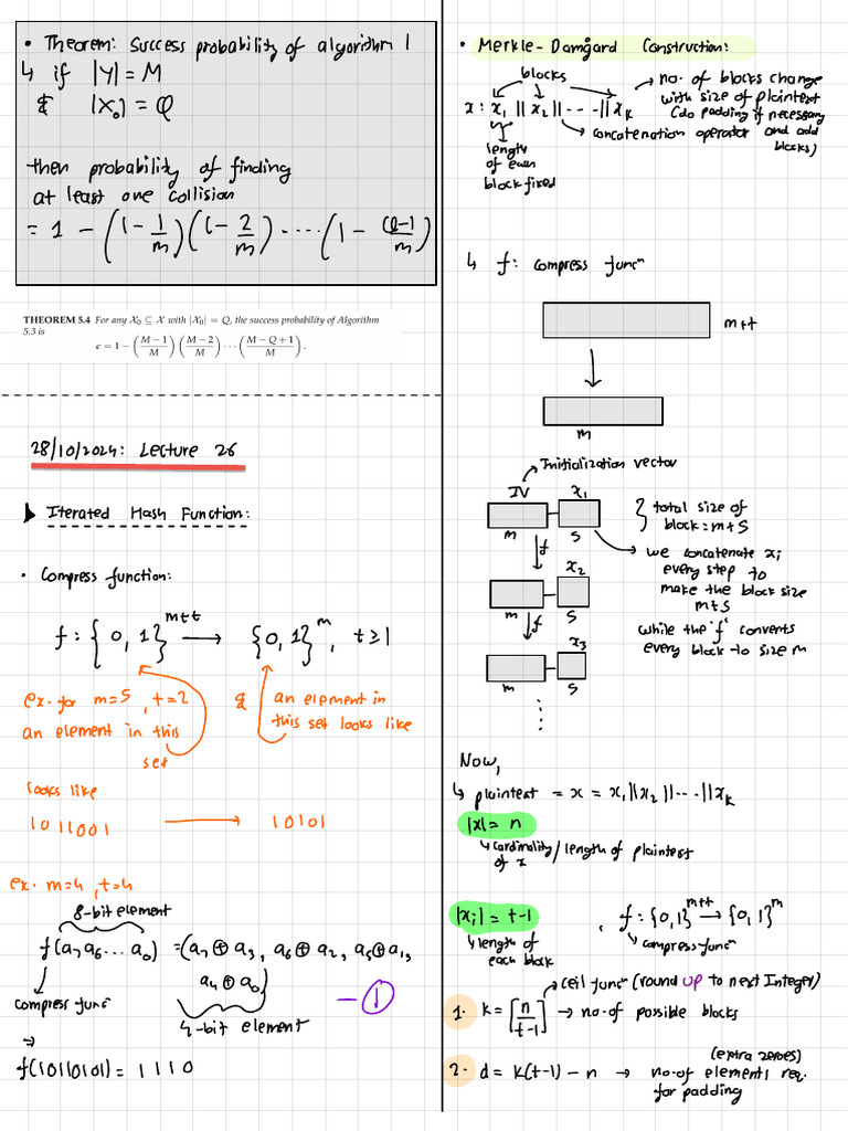 Cryptography Notes | PDF | Algorithms | Security Engineering Cryptography Notes | PDF | Algorithms | Security Engineering