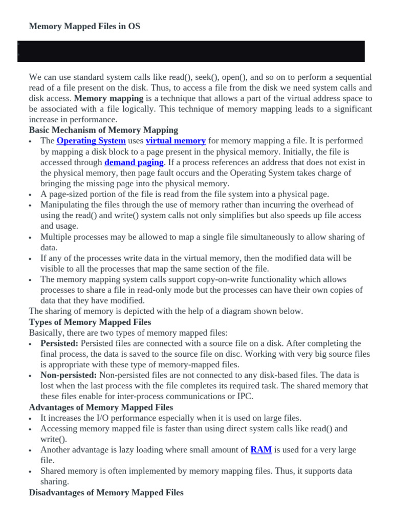 Unit 3 Topics | PDF | Computer Data Storage | Process (Computing)