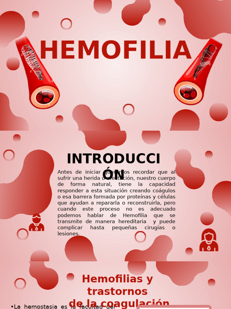 Hemofilia | PDF | Coagulación | Sangre