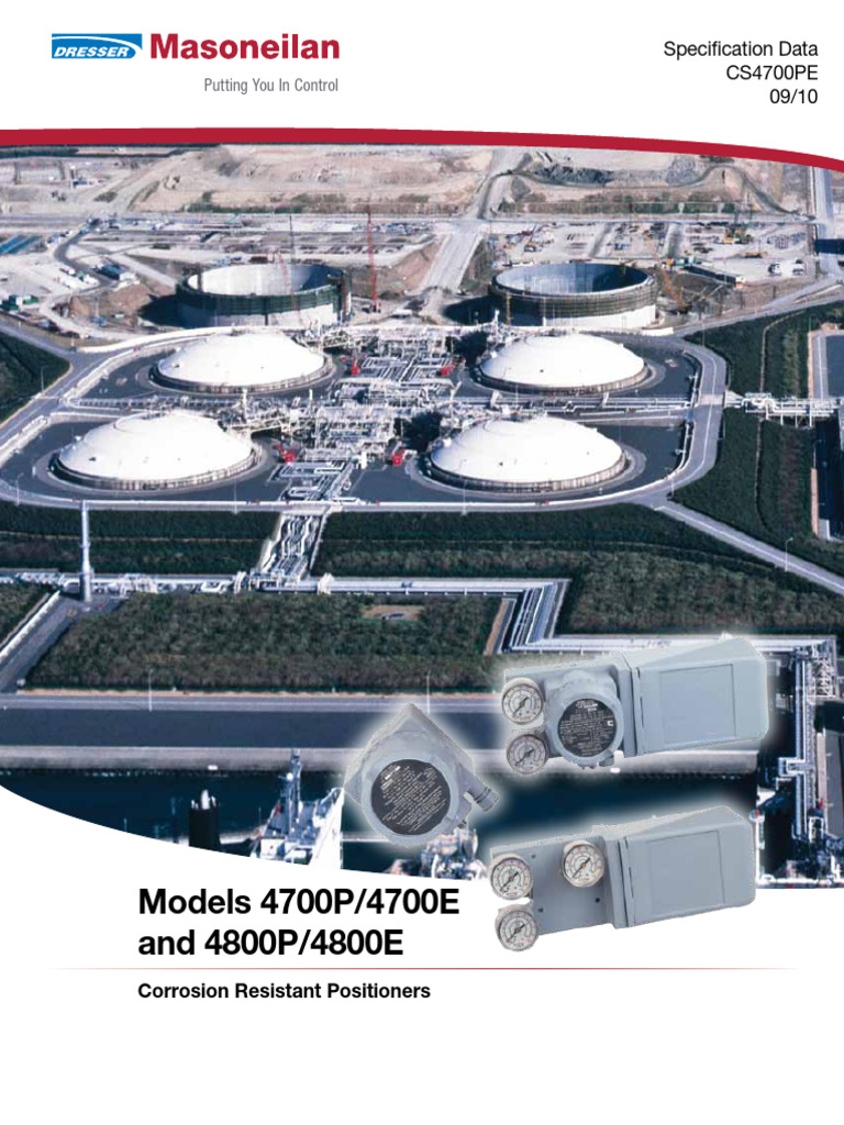 Positioner 4700P I 4700E | PDF | Actuator | Valve