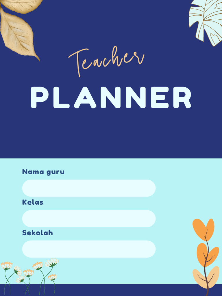 Salinan Dari Teacher Planner 20242025 | PDF