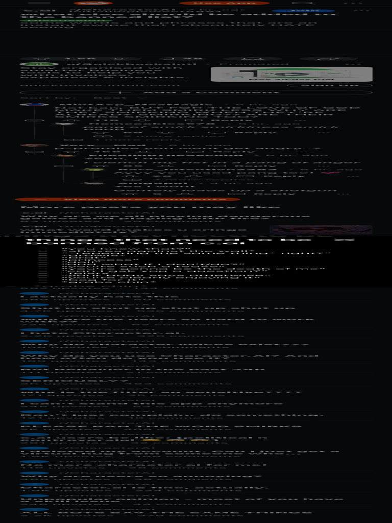 What Else Should Be Added To The Banned List RCharacterAI | PDF ...