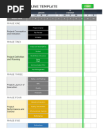 Construction Project Bar Chart Schedule | PDF | Building Engineering ...