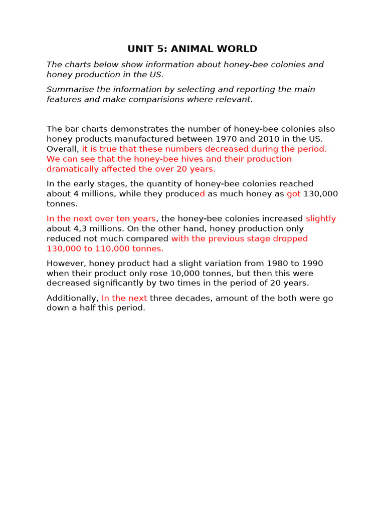 Unit 5 - Animal World | PDF