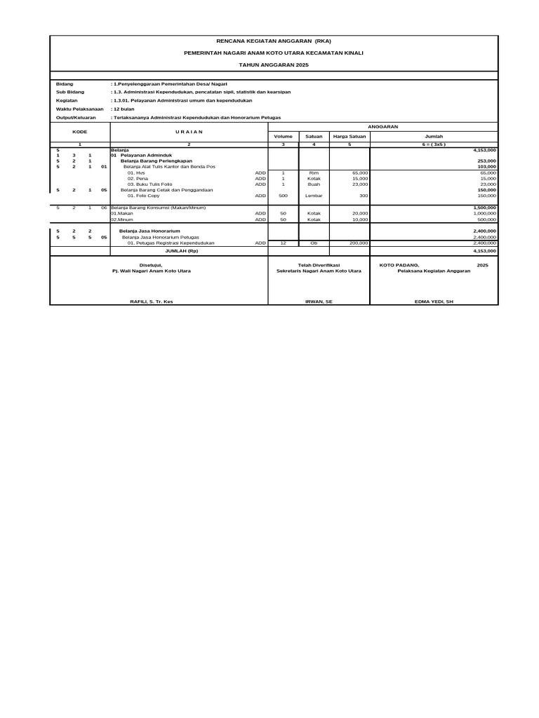 Rka 2025 Edma Yedi Aku | PDF