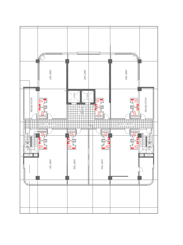 3rd Floor Plan Layout1 | PDF