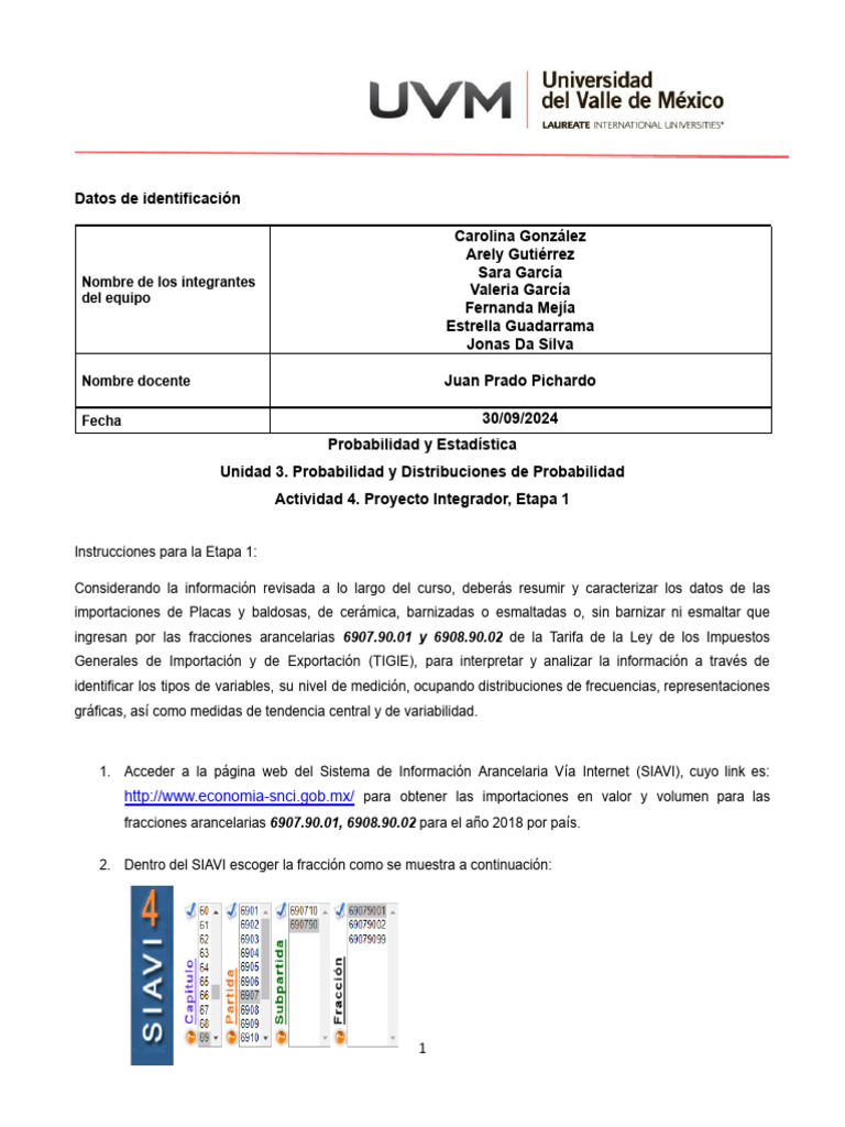 PIE1 Act4 | PDF | Desviación Estándar | Media