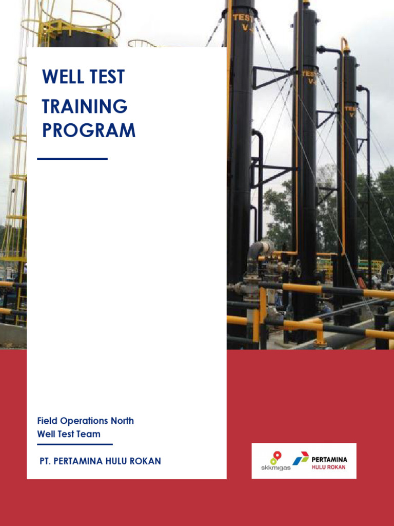 Program Pelatihan Uji Sumur Minyak | PDF
