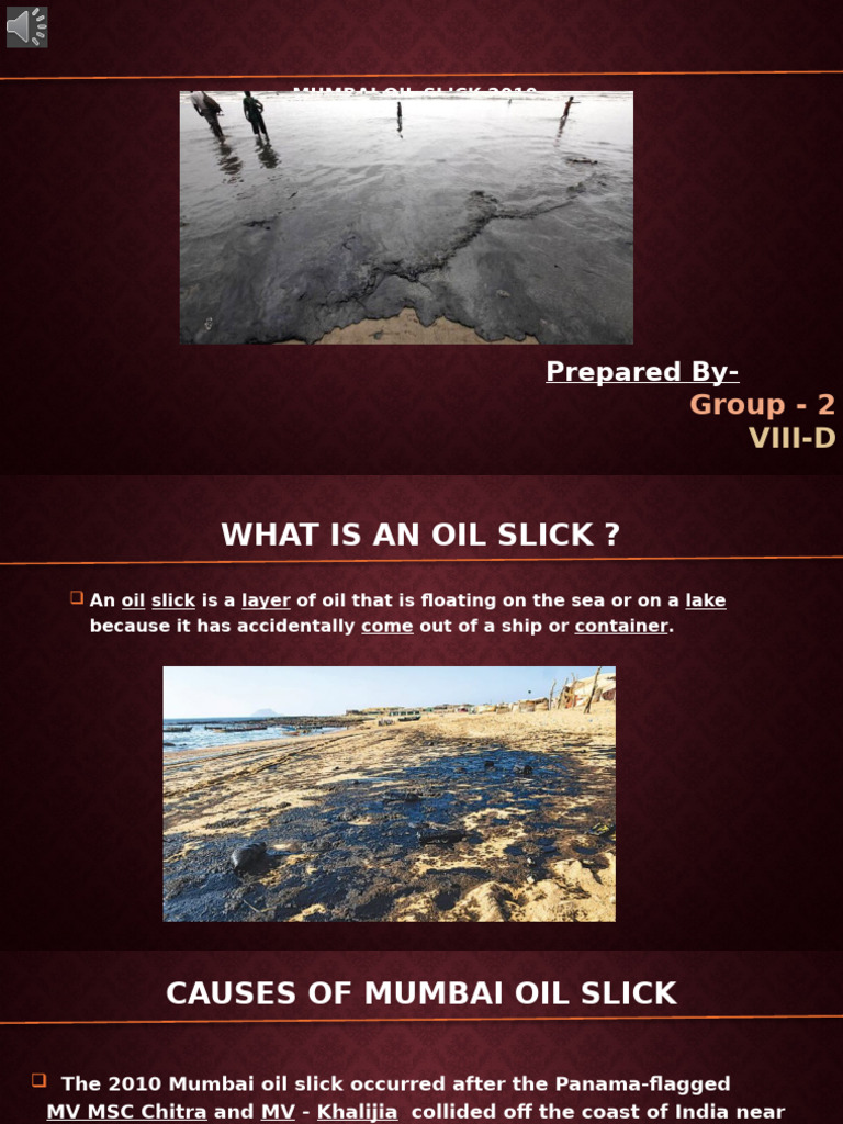 Mumbai Oil Slick | PDF