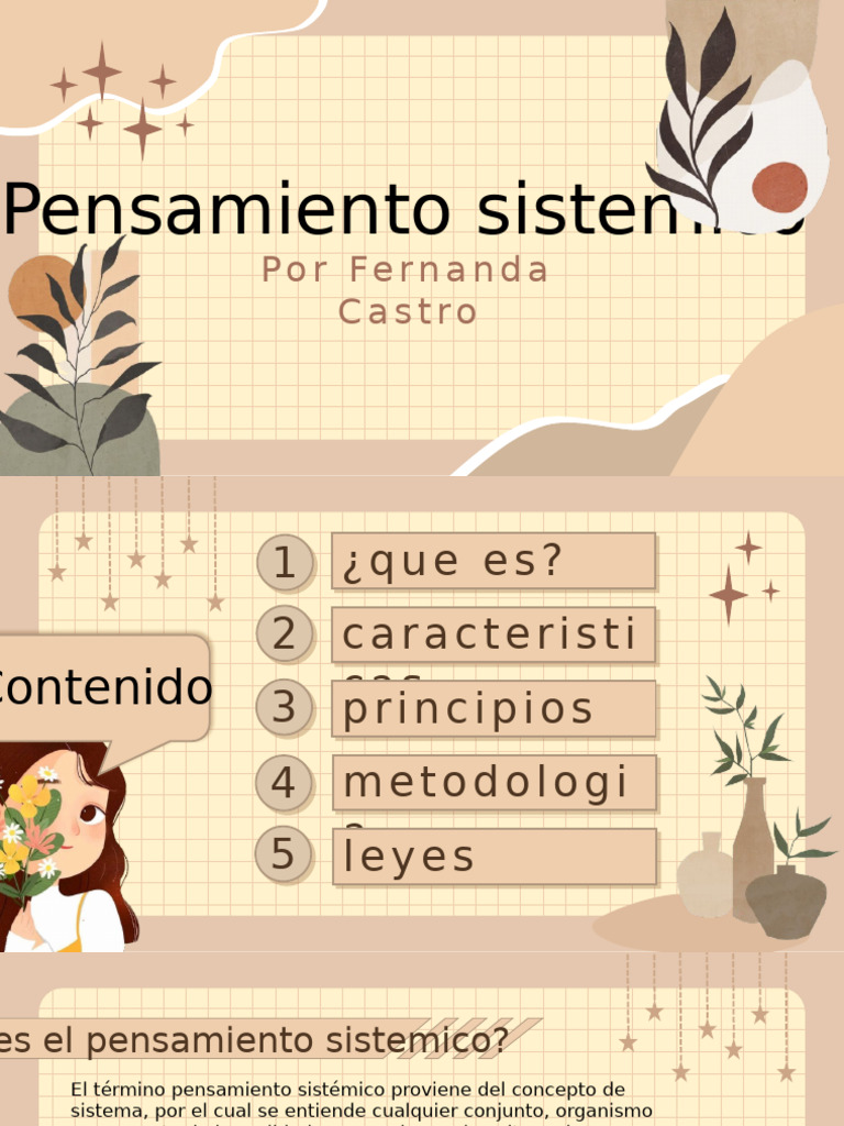 Siste Mico | PDF | Sistema | Pensamiento