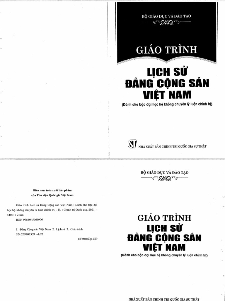 GIAO TRINH LICH SU DCSVN - 33.000 Đ | PDF