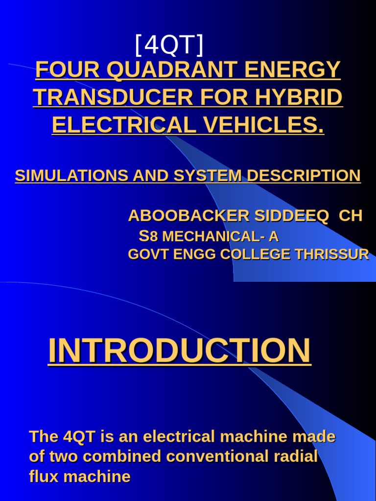 4QT | PDF | Fuel Economy In Automobiles | Hybrid Vehicle