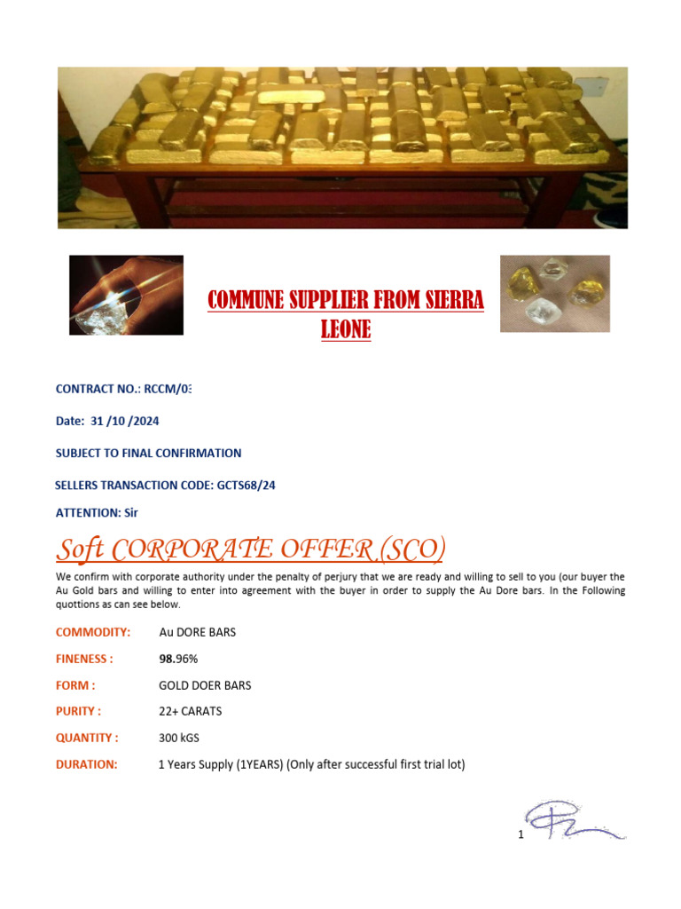 Sco Offer Kano | PDF | Procurement | Economies