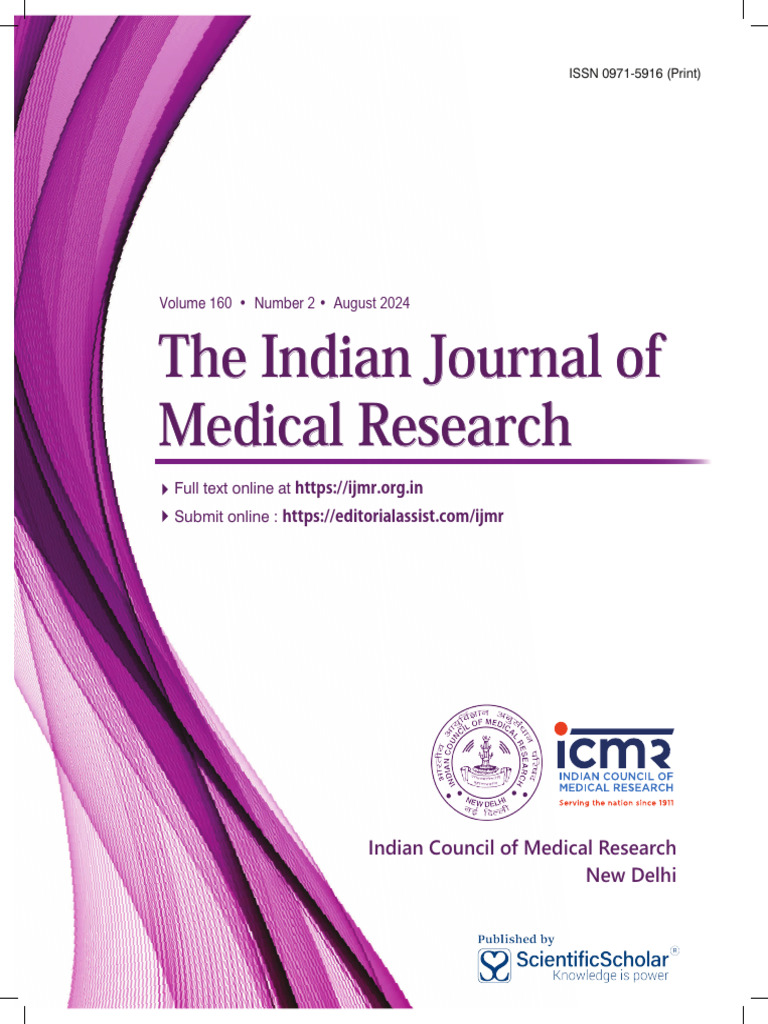 IJMR - August Issue - 2024 | PDF | Clinical Trial | Cancer