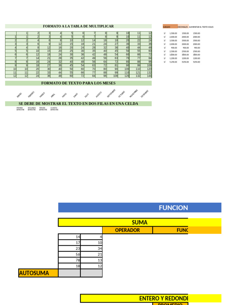 ARCHIVO de CLASE - Introducción A Excel - Tema 5 | PDF