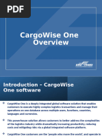CargoWise One Product Brochure | PDF | Warehouse | Logistics