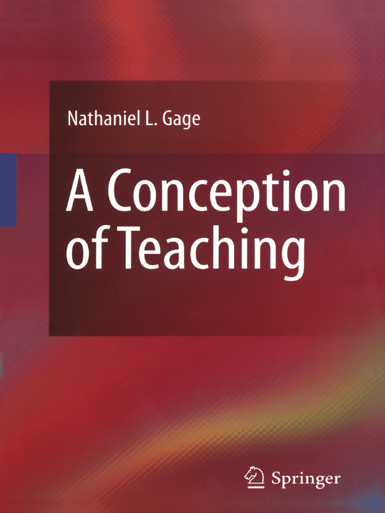 A Conception of Teaching | PDF | Teachers | Learning