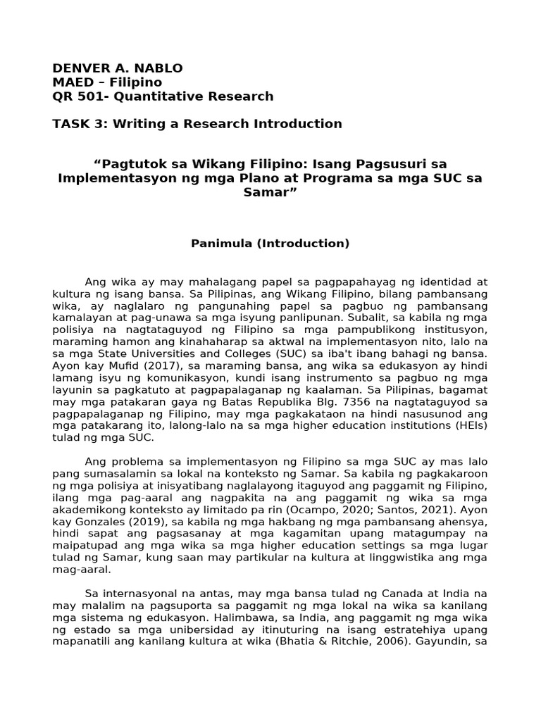 Nablo Task 3 | PDF