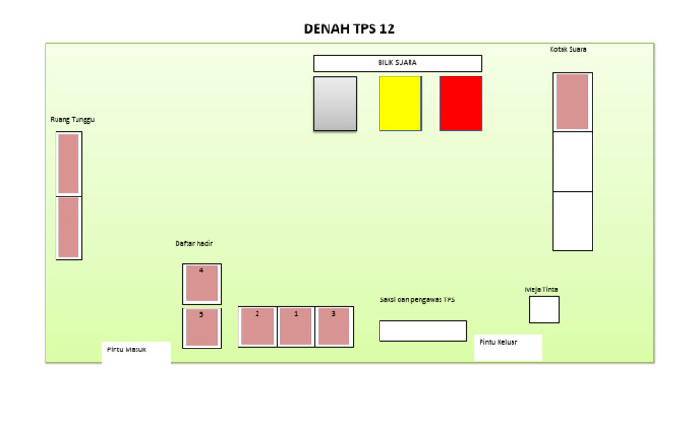 Denah TPS 12 | PDF