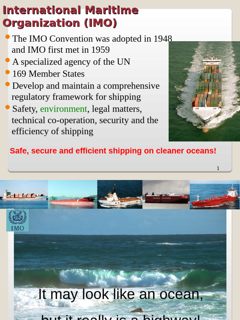Environment: Safe, Secure and Efficient Shipping On Cleaner Oceans! | PDF | Environmental Issues ...