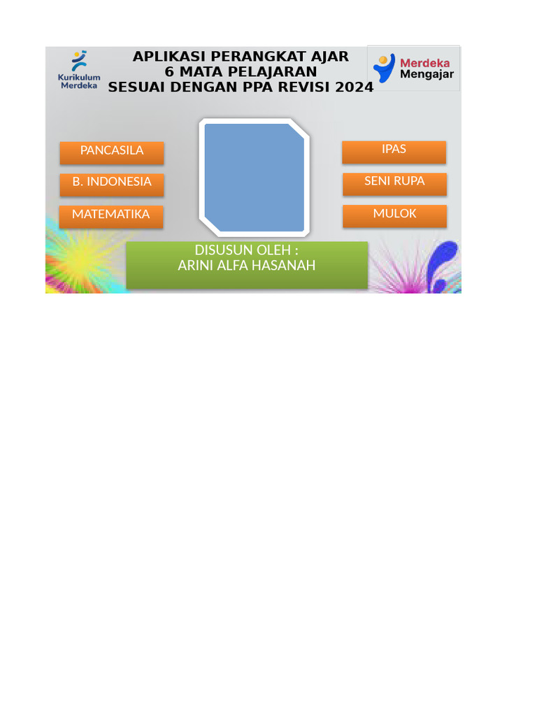 Perangkat Ajar Kelas 5 | PDF