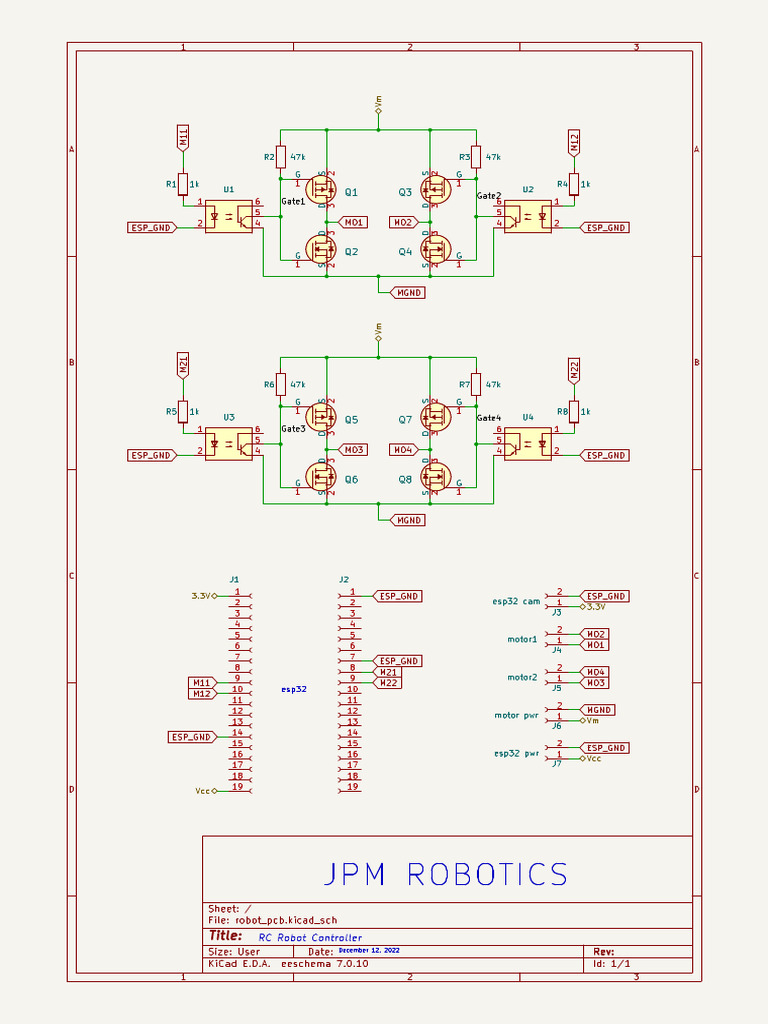 Robot PCB File | PDF