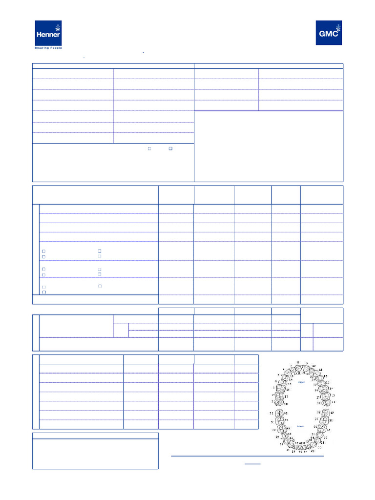 HENNER Claim Form English 240827 172636 | PDF | Patient | Health Care