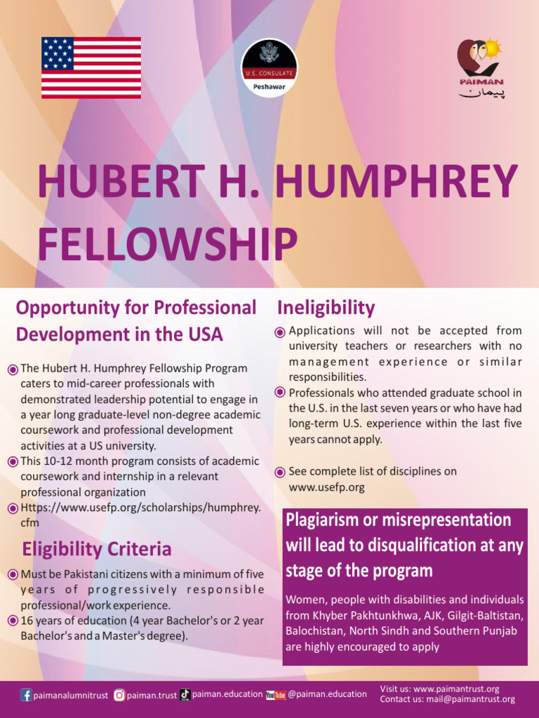 HUBERT H Fellowship | PDF
