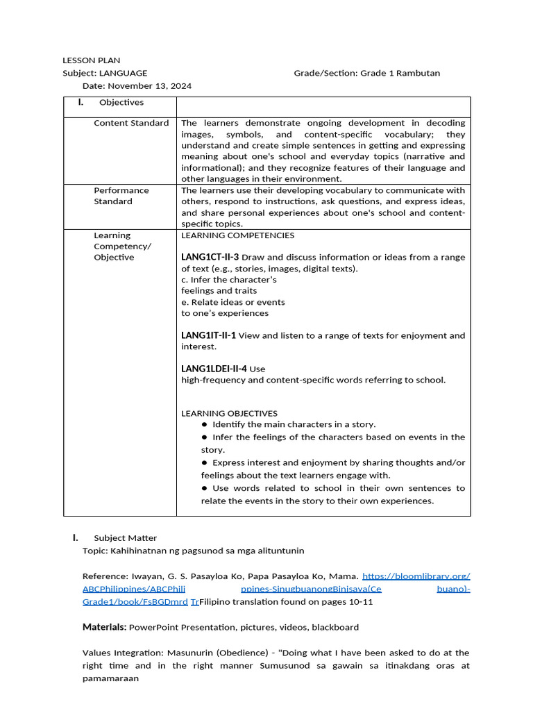LANGUAGE d3 | PDF | Learning | Vocabulary