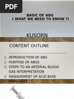 ABG Interpretation - A Guide To Understanding ABGs - Geeky Medics | PDF ...