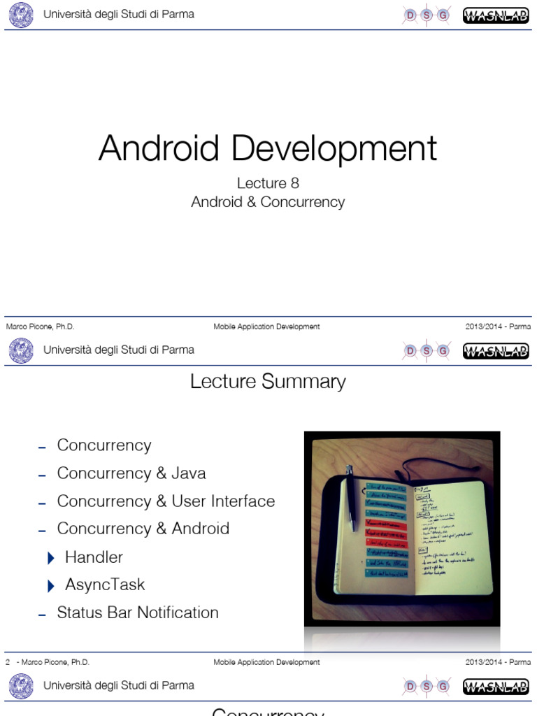 Android and Concurrency | PDF | Process (Computing) | User Interface