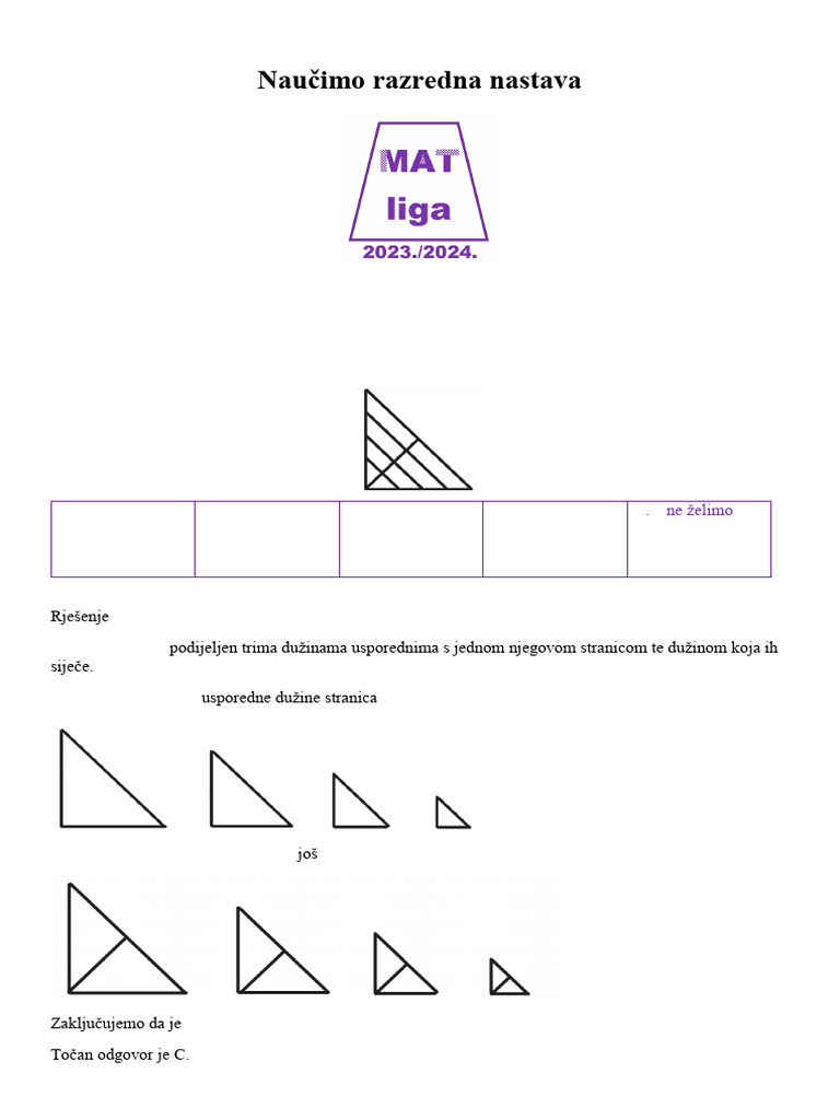 Naucimo 1. Kolo Razredna | PDF