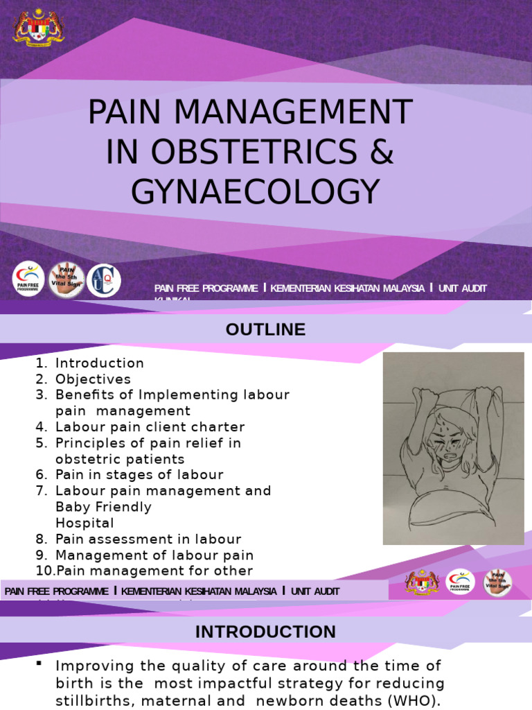 Pain Management in O - G - Pauline | PDF | Childbirth | Clinical Medicine