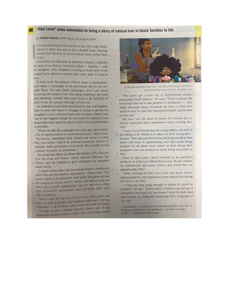 Hair Love DS | PDF
