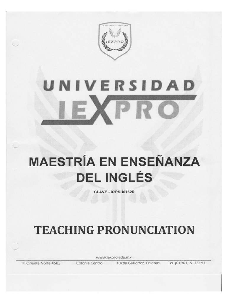 II3 Fonética y Fonología Antologia | PDF