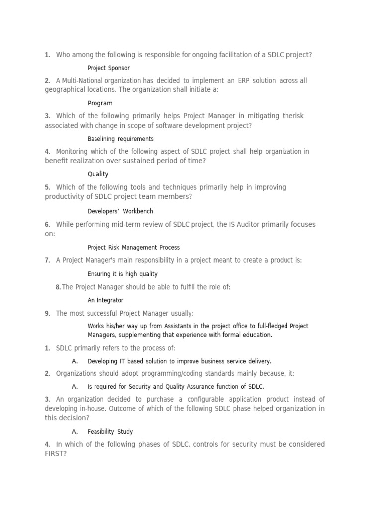 MODULE 3 Q AND A | PDF | Software Testing | Software Development Process