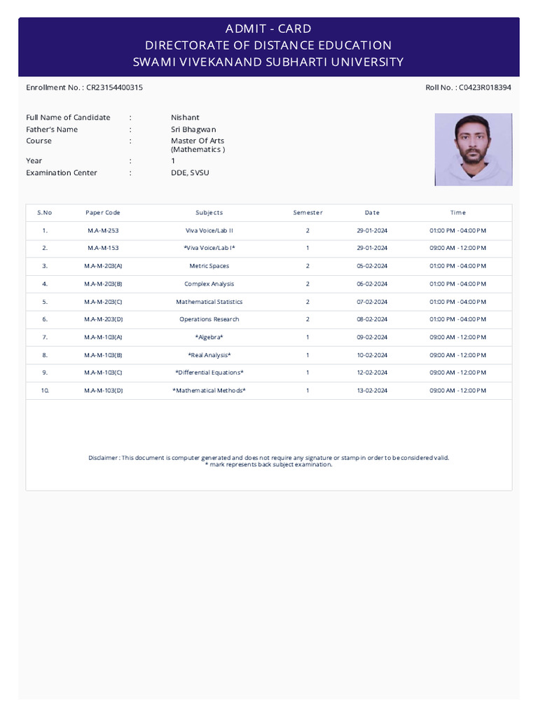 Theory Date Sheet for M.a. M.sc. M.com. 1st Sem. Exams. Feb. 2022 2 ... Theory Date Sheet for M.a. M.sc. M.com. 1st Sem. Exams. Feb. 2022 2 ...