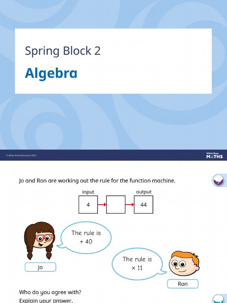 Y6 Spring B2 Reasoning and Problem Solving 2022 | PDF