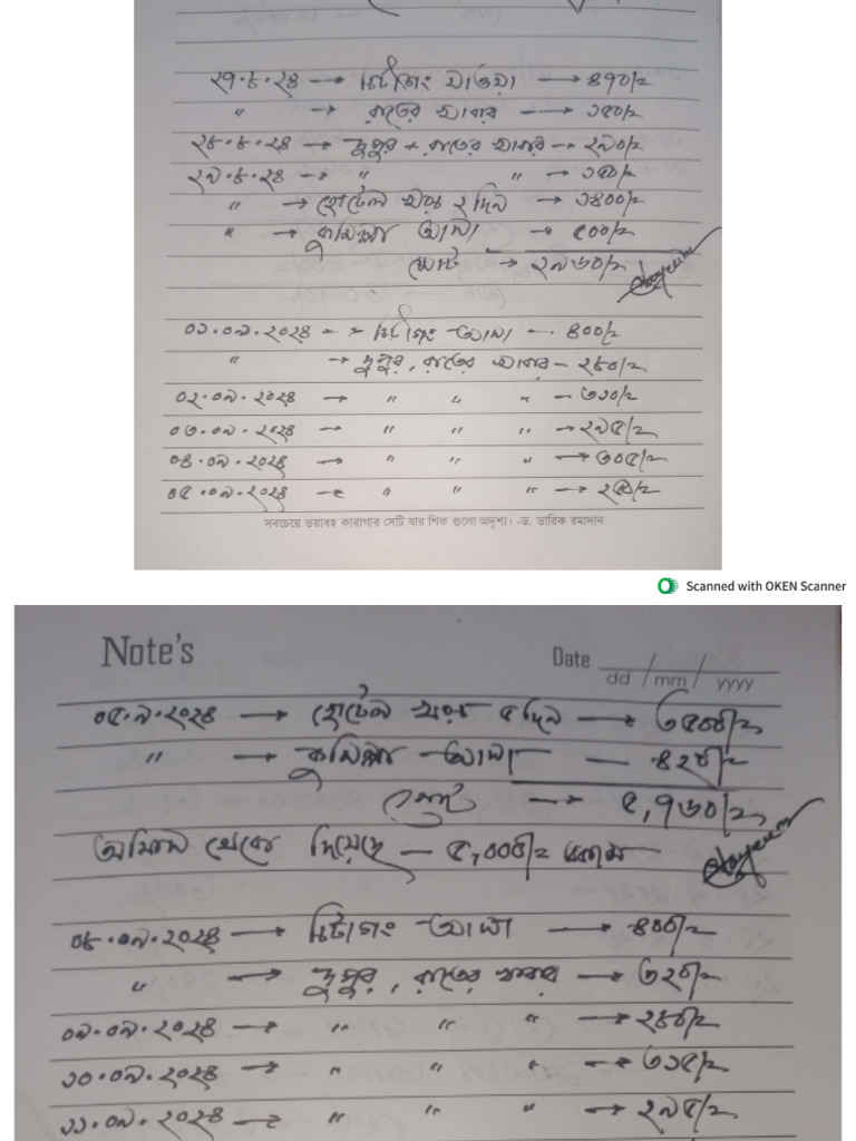 Conveyance Bill - Nayeem | PDF