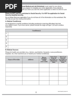 Adult Disability Application Guide | PDF | Health Professional | Health ...