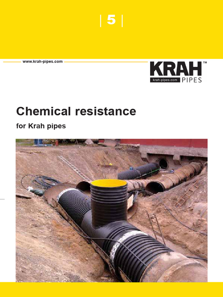 Chemical Resistance of Krah Pipes | PDF | Sodium Hydroxide | Sodium ...