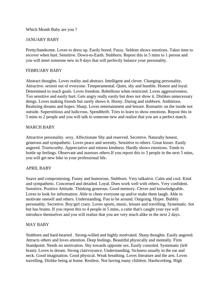 Month Logy | PDF | Love | Feeling