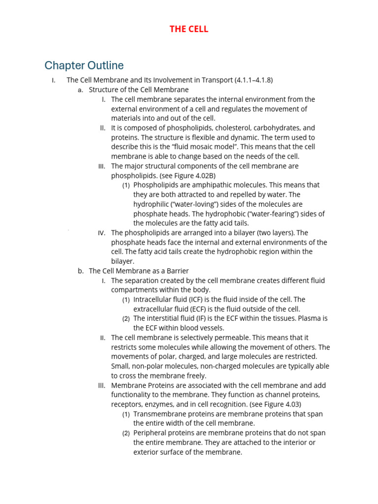 m2 | PDF | Cell Membrane | Cell (Biology)