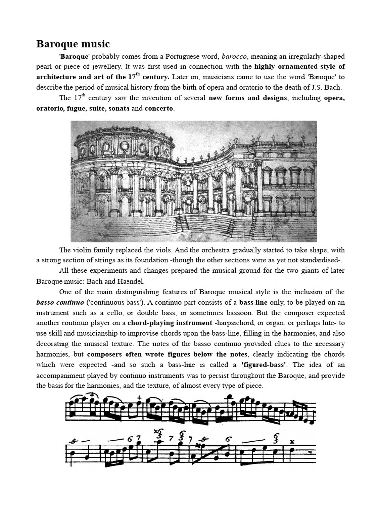 ASSIGNMENTS Baroque Music | PDF | Concerto | Baroque Music