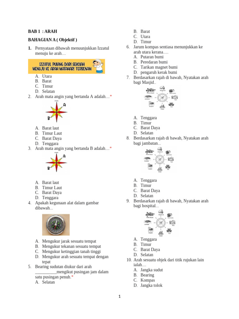 Bab 1 - 9 Geo - MLC | PDF