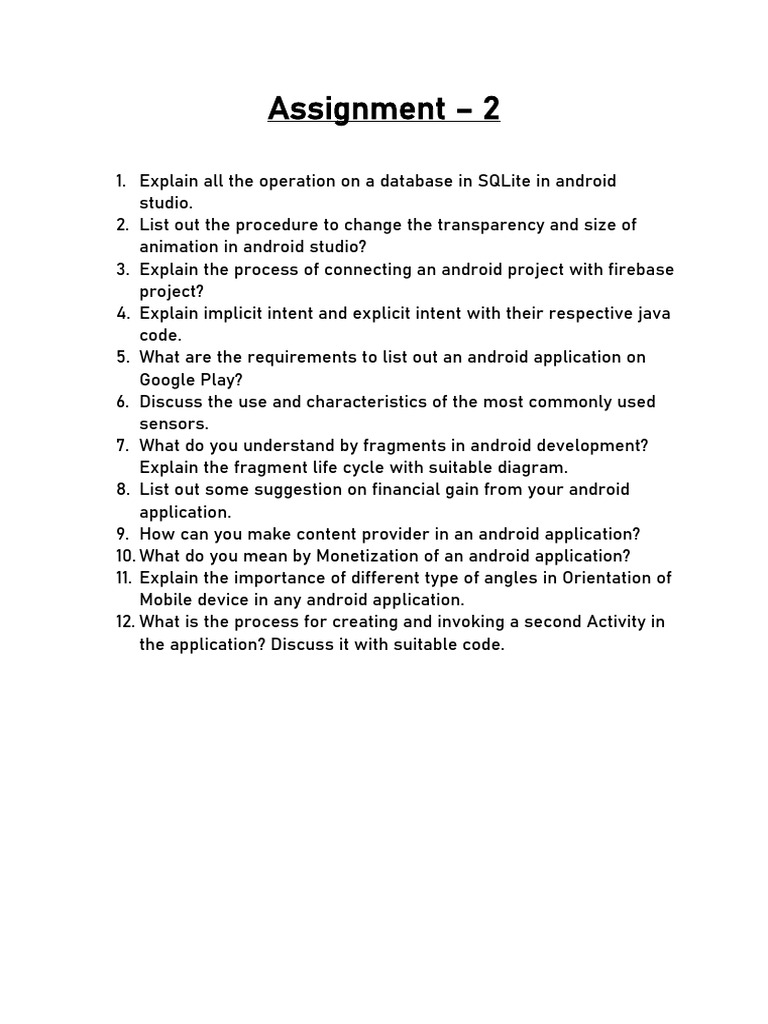 Assignment 4-5 | PDF
