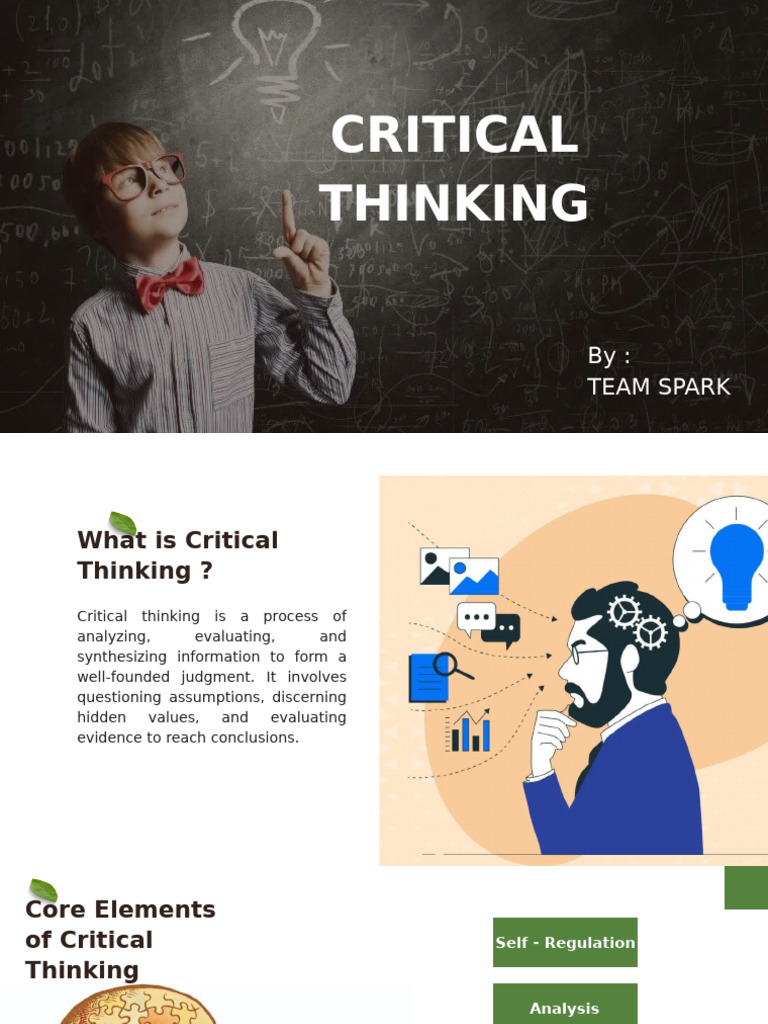 What Is Critical Thinking | PDF | Self-Improvement | Science & Mathematics