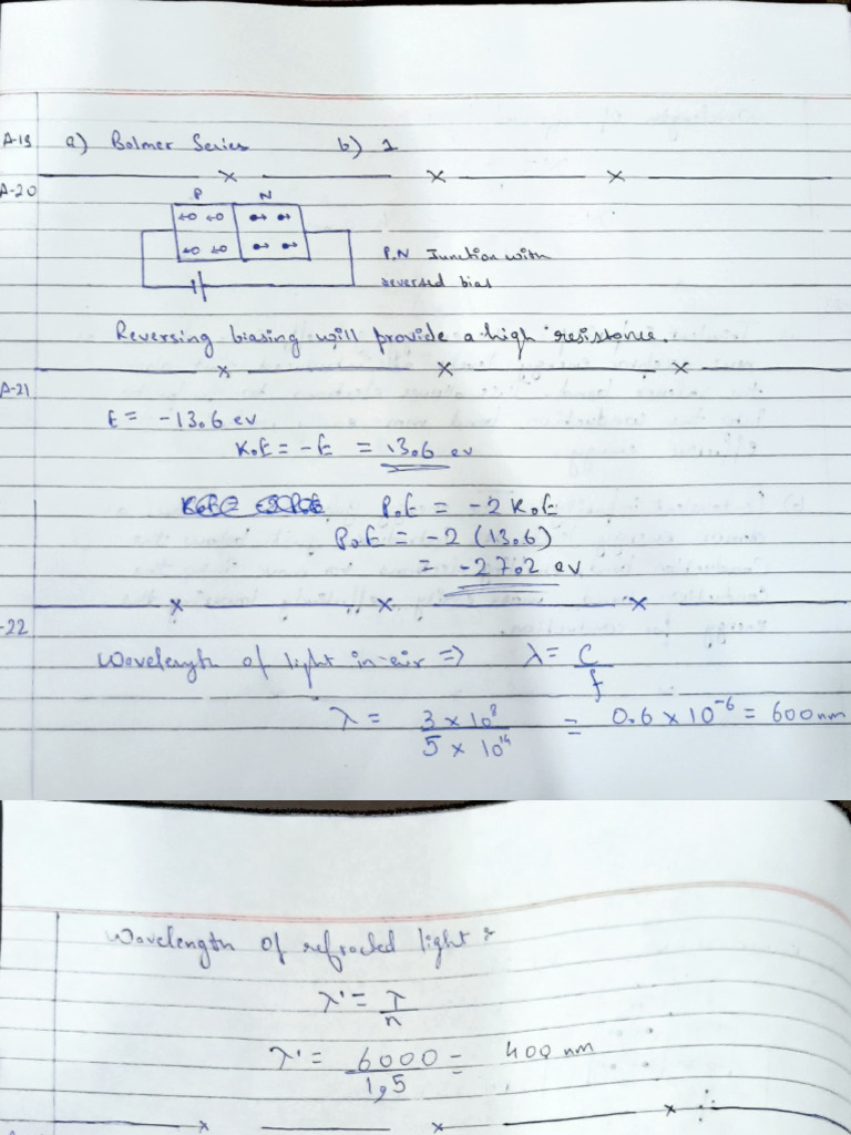 Physics Answers | PDF