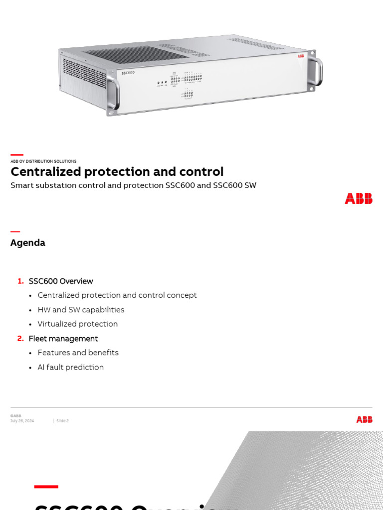 SSC600 - ADAM - Fault Predication | PDF | Virtual Machine | Transformer